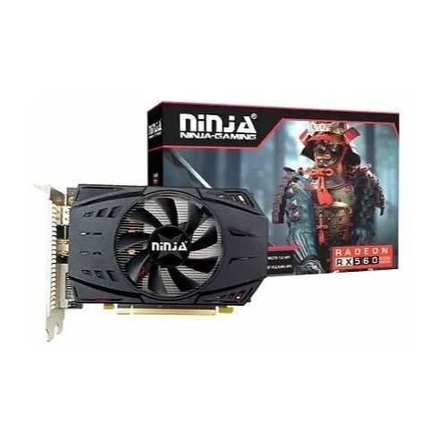 Видеокарта Ninja RX560 (896SP) 4GB GDDR5 128-bit DV HDMI DP