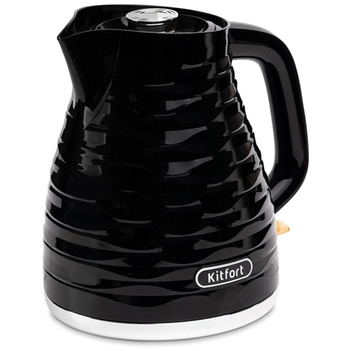 Чайник Kitfort, 1,7л, черный, 2200Вт