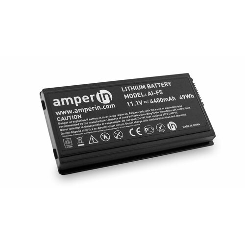 Аккумуляторная батарея Amperin для ноутбука Asus F5Z 11.1V (4400mAh)