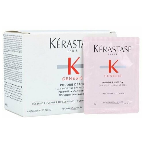 Kerastase Genesis Poudre Detox - Детокс-пудра для глубокого очищения кожи головы и уплотнения волос по длине 30*2 г