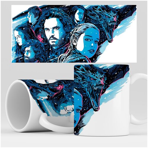 Кружка RocketCup с принтом "Игра престолов" сериал Game of Thrones