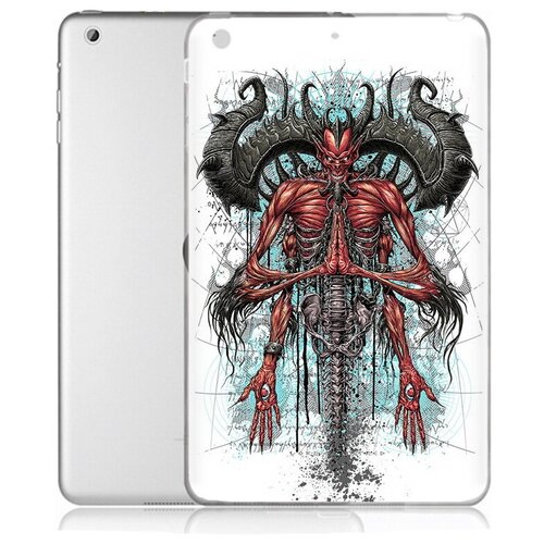 Чехол задняя-панель-накладка-бампер MyPads дьявол для iPad Pro 11 (2018) A1979/A1934/A2013 противоударный
