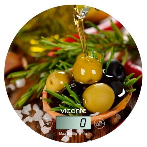 Кухонные весы Viconte VC-520, оливки
