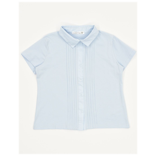 Школьная блуза Белый Слон, размер 158, голубой