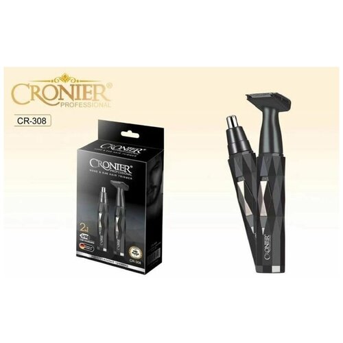 Триммер Cronier Cr-308 для носа ушей бровей мужской / Professional