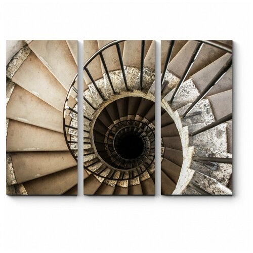 Модульная картина Винтовая лестница 60x43