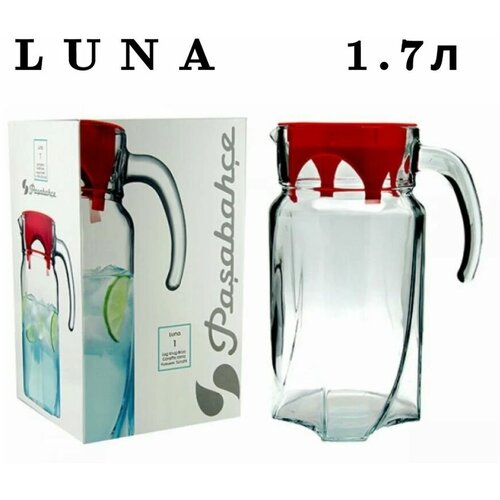 Графин для воды сока LUNA 1.7л