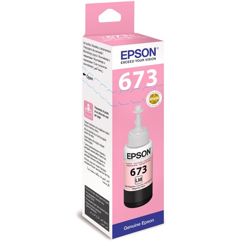 Чернила Epson C13T67364A, 1800 стр, фиолетовый