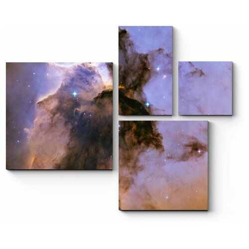 Модульная картина Туманность Орла 72x60