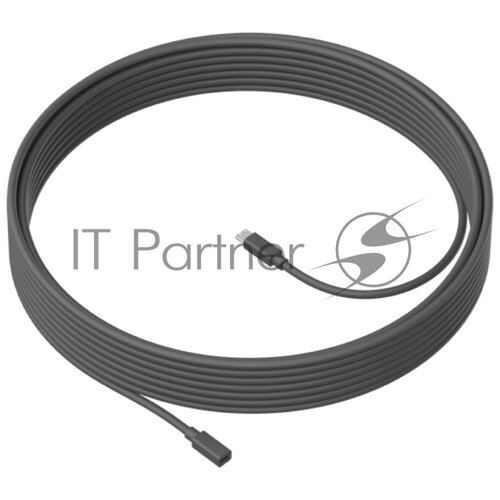 Кабель-переходник Logitech MeetUp 10m Mic Cable - GRAPHITE