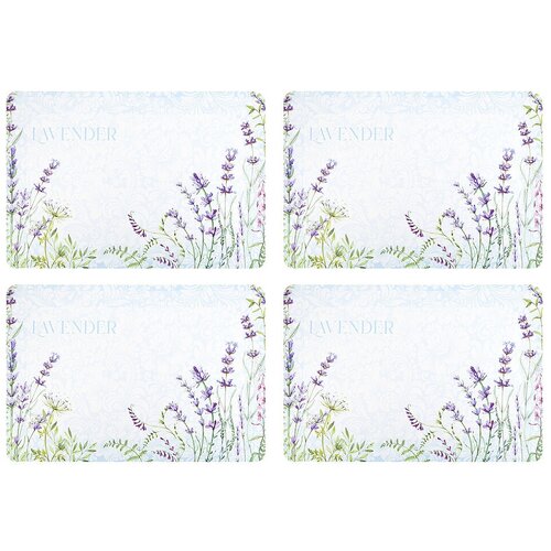 Nouvelle Home Lavende 4430451-Н4, 4 шт. 4 разноцветный 0.2 см 43 см набор 28 см