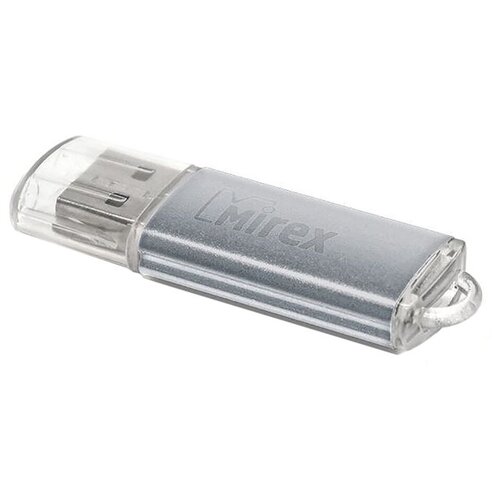 Флешка UNIT SILVER, 32 Гб, USB2.0, чт до 25 Мб/с, зап до 15 Мб/с, серебристая