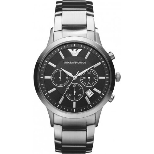 Наручные часы EMPORIO ARMANI Renato A2434R, серебряный, черный