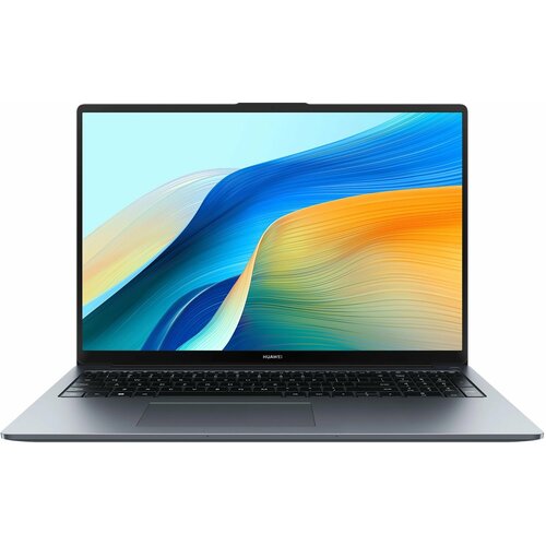 HUAWEI Ноутбук Huawei MateBook D 16 MCLF-X Core i5 12450H 16Gb SSD512Gb Intel UHD Graphics 16" IPS (1920x1200) Windows 11 Home grey space WiFi BT Cam (53013WXF) 53013WXF