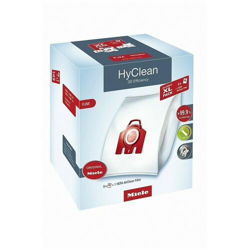 Комплект пылесборников Miele Allergy XL Pack 2 HyClean FJM + фильтр HA50