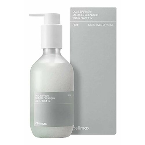 Celimax Пенка для лица очищающая с комплексом церамидов Dual Barrier Mild Gel Cleanser, 200мл