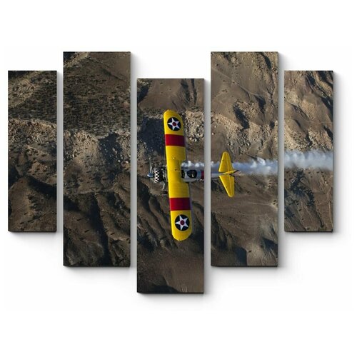 Модульная картина Пролетая над пустыней 111x90
