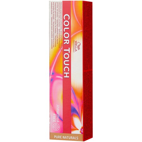 Wella Professionals Color Touch Pure Naturals крем-краска для волос, 5/0 Светло-коричневый, 60 мл