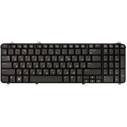 Клавиатура для HP Pavilion dv6-2016EG матовая черная
