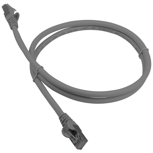 Патч-корд Lanmaster LAN-PC45 RJ-45 (m) - RJ-45 (m) CAT6a S/FTP, 5 м, 1 шт., серый