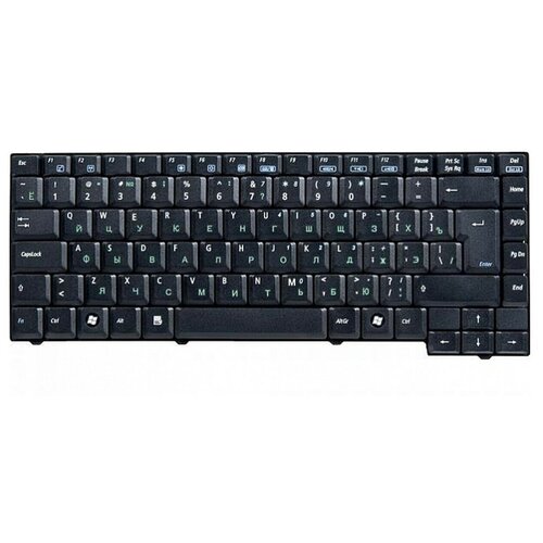 Клавиатура для Asus Z94 A9T A9R X50 X51 p/n: NSK-U500R, V011162CK1, MP-07B36SU-5282, 04GNF01KRU01