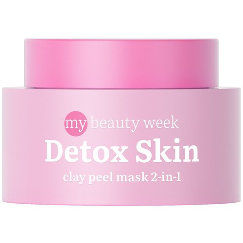 Маска для лица 7Days My beauty week Detox skin 2 в 1, очищающая, с глиной, 50 мл