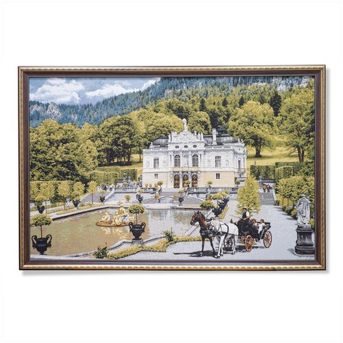 Гобелен картина интерьерная Магазин гобеленов "Замок Линдерхоф" 75*107 см