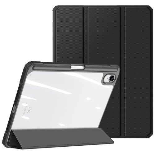 Чехол книжка Dux Ducis для Samsung Tab A8 2021 10.5 (X200 / X205), Toby series черный