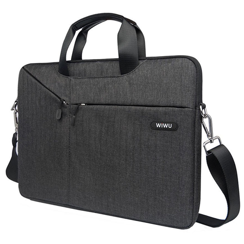 Сумка WiWu City Commuter Bag для ноутбуков 15.6" чёрная (GM4229MB15.6)