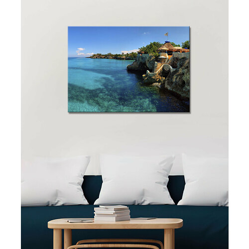 Картина/Картина на холсте для интерьера/Картина на стену/Картина для кухни/ - Ямайка Негрил (7) 40х60