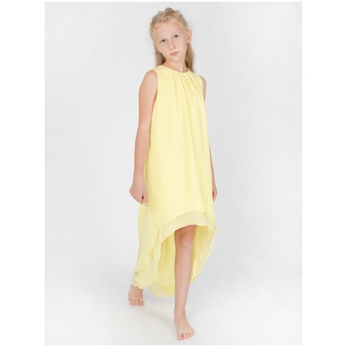 Платье Orini, размер 134, желтый