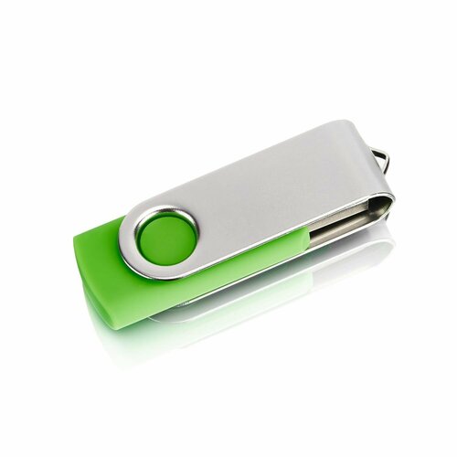 USB флешка, USB flash-накопитель, Флешка Twist, 16 Гб, зеленая, арт. F01 USB 3.0 10шт