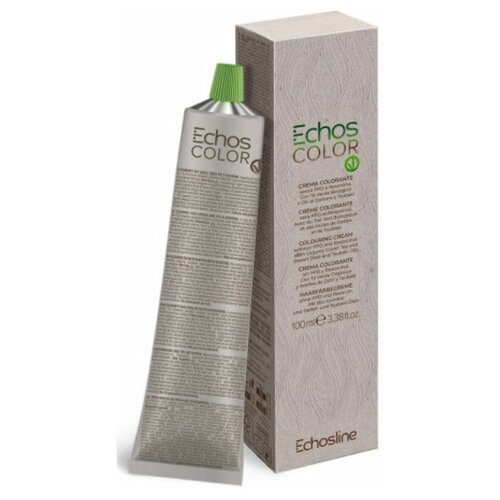 Крем-краска 6.72 Экос Лайн перманентная стойкая для волос Echos Color Vegan ECHOS LINE 100 мл