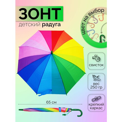 Зонт-трость Rainbrella, зеленый