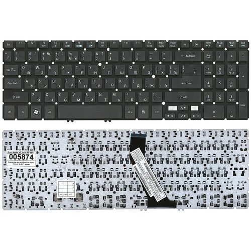 Клавиатура для ноутбука Acer 9Z. N8QBC. B0R черная