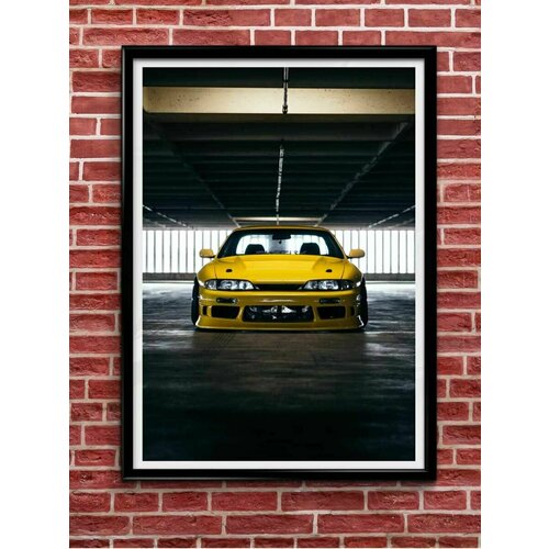 Плакат, Постер Nissan Silvia (А3 постер на стену)