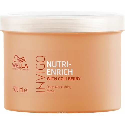 Wella Invigo Nutri-Enrich Deep Nourishing Mask - Питательная маска-уход 500 мл