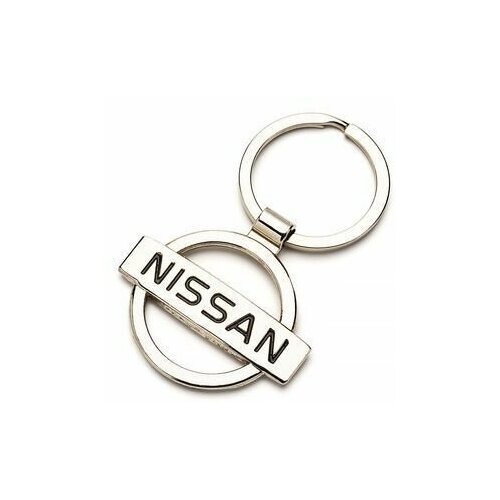 Бирка для ключей, Nissan, серебряный