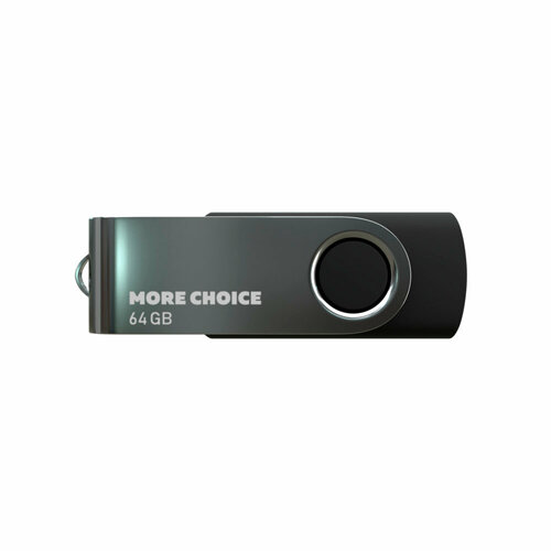 Флеш накопитель памяти USB 64Gb 2.0 More Choice MF64-4 Black