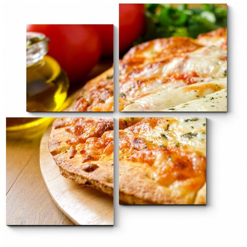 Модульная картина Пицца 70x70