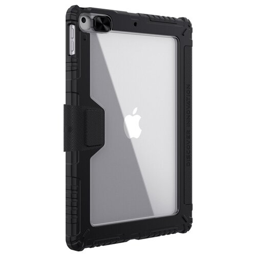 Чехол книжка Nillkin для планшета Apple iPad 7 10.2 (2019) / iPad 8 10.2 (2020) / iPad 9 10.2 (2021) Bumper Pro, с защитной шторкой для камеры Черный