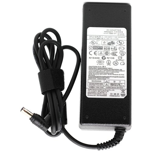 Блок питания (зарядное устройство) для ноутбука Samsung RV511 19V 3.16A (5.5-3.0) 60W