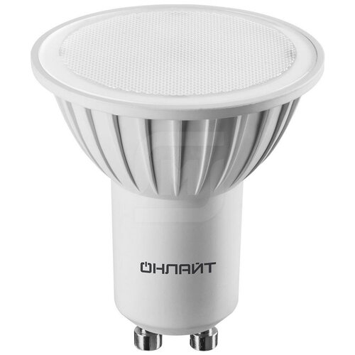 Лампочка ОнЛайт LED PAR16 GU10 5W 230V 4000K OLL-PAR16-5-230-4K-GU10 61 893