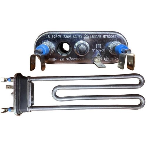 Нагревательный элемент (ТЭН) T-Controls для стиральной машины универсальный 1950W - 3160260