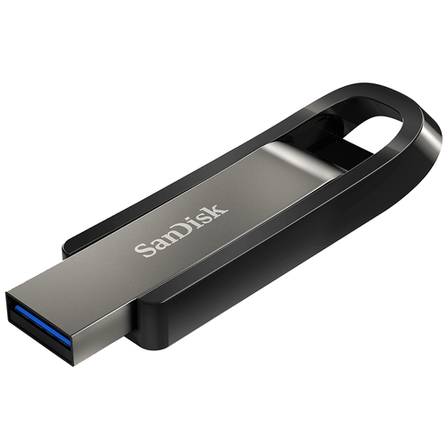 Флешка SanDisk Extreme Go USB 3.2 256 ГБ, 1 шт., черный/серебристый