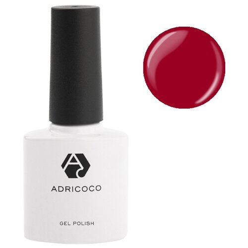 ADRICOCO гель-лак для ногтей Gel Polish, 8 мл, 40 г, 028 темно-красный