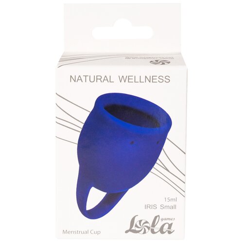 Lola games  Менструальная чаша Natural wellness, 1 шт., синий