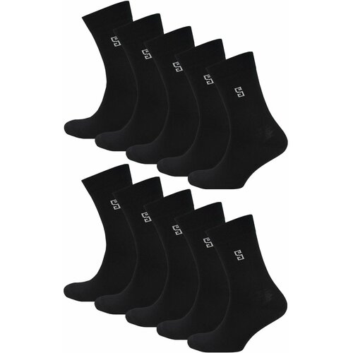 Носки STATUS, 10 пар, размер 31, черный