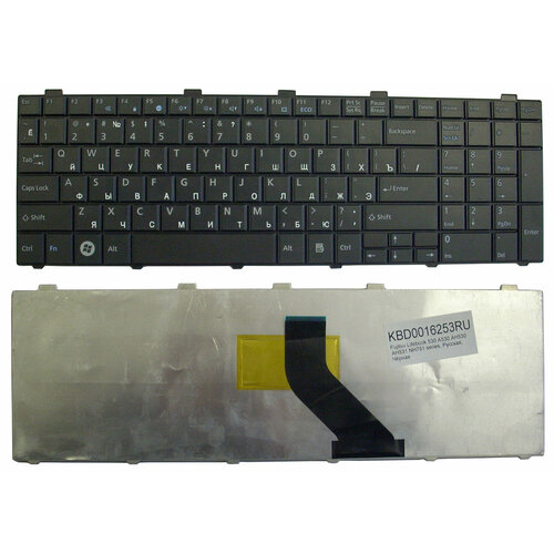 Клавиатура для Fujitsu LifeBook AH530 черная