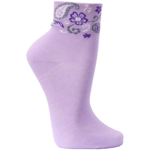 Носки ГАММА, размер 23-25, фиолетовый